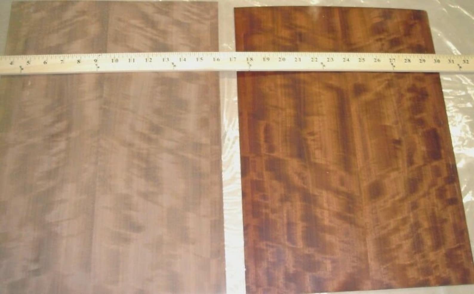 Makore Block Mottled Figured Wood Veneer 13 X 18 | Etsy