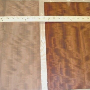 Makore Block Mottled Figured Wood Veneer 13 X 18 | Etsy