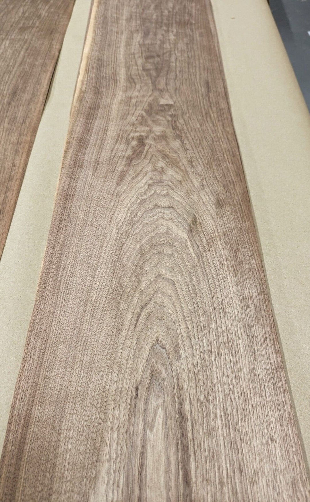 Walnut Flat Cut With SAP Wood Veneer Sheet 8 X 32 Raw No Backing 1/42 ...