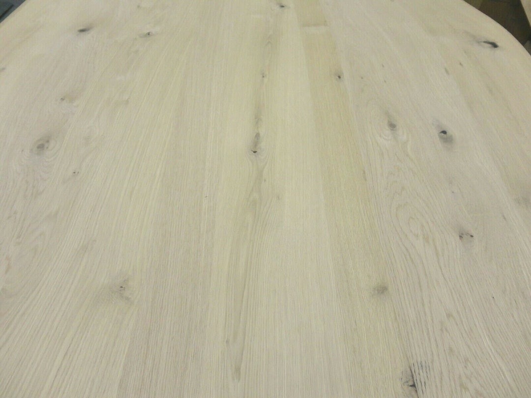 Oak White Rustic Plank Knotty Wood Veneer 48 X 96 - Etsy