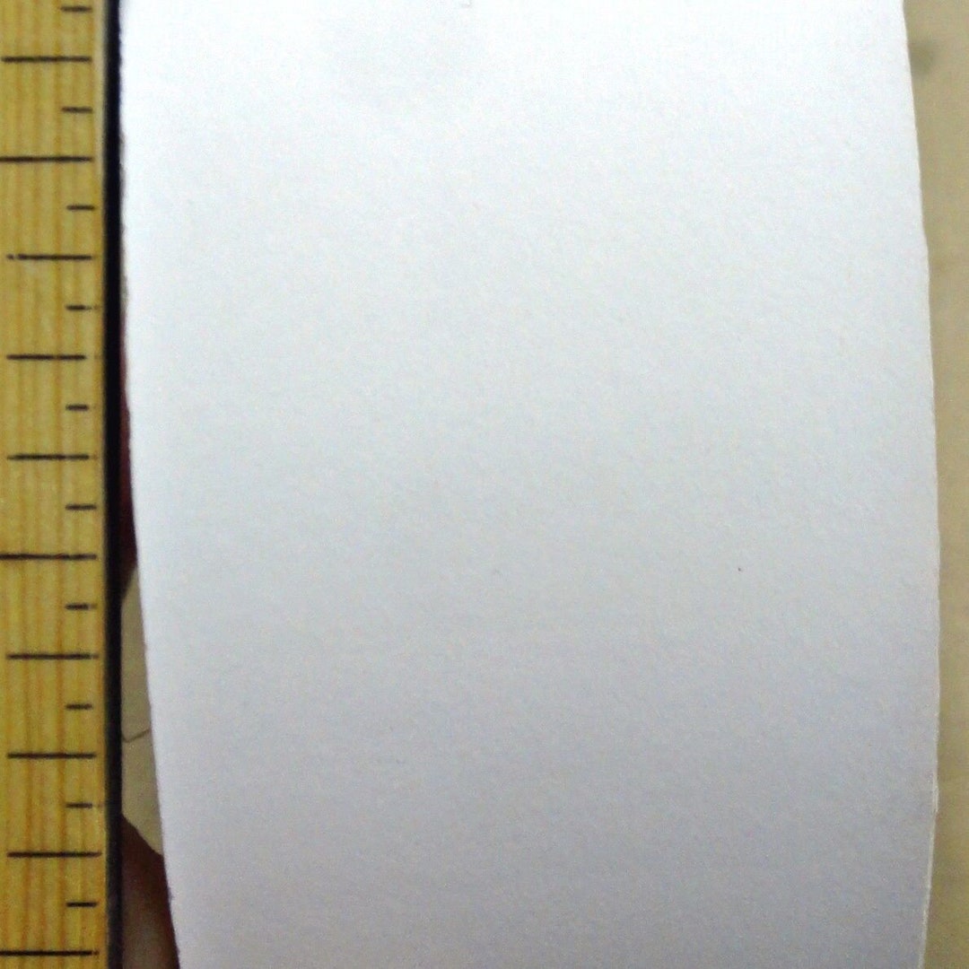 White PSA Peel and Stick Melamine Polyester Edgebanding 1.75" X 120 ...