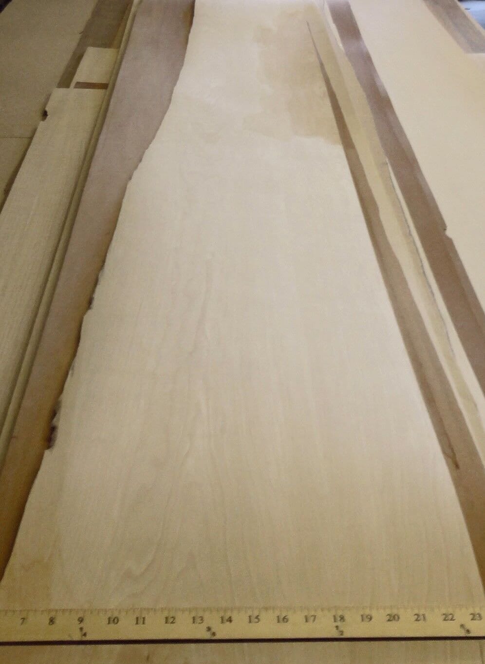 Birch Wood Veneer 13 X 95 With Phenolic Backer - Etsy