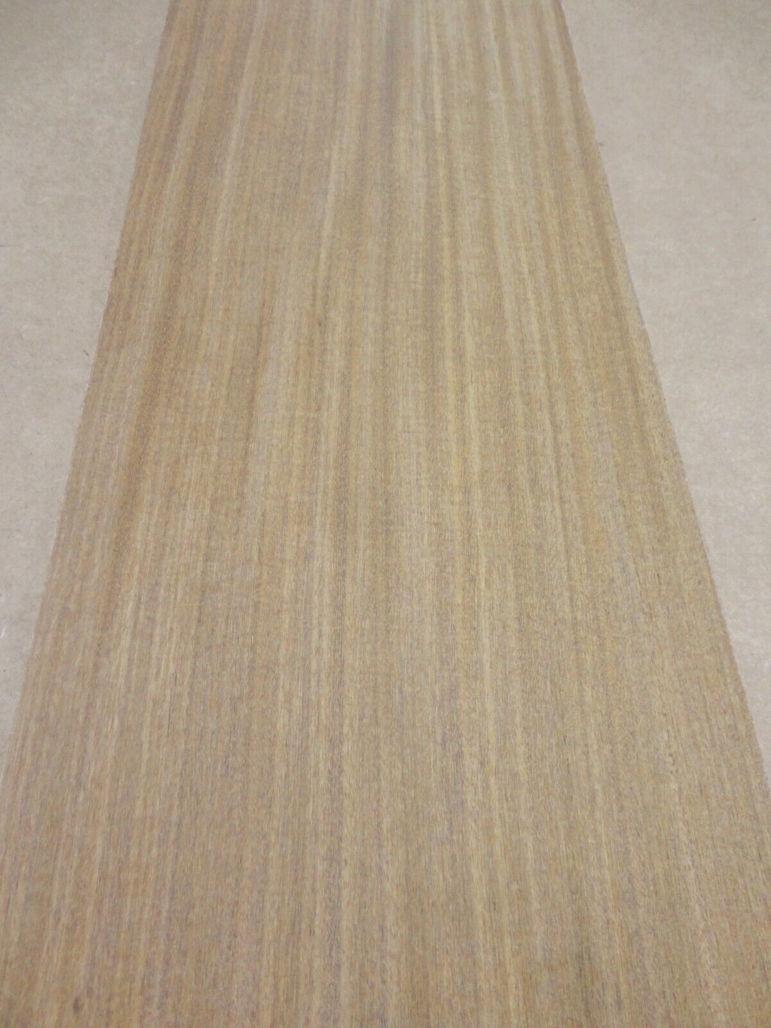 Afrormosia Wood Veneer 6.5" X 100" Raw No Backing 1/42" Thickness ...