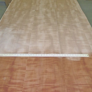 Makore Figured Block Mottle Wood Veneer 48 X 96 on - Etsy