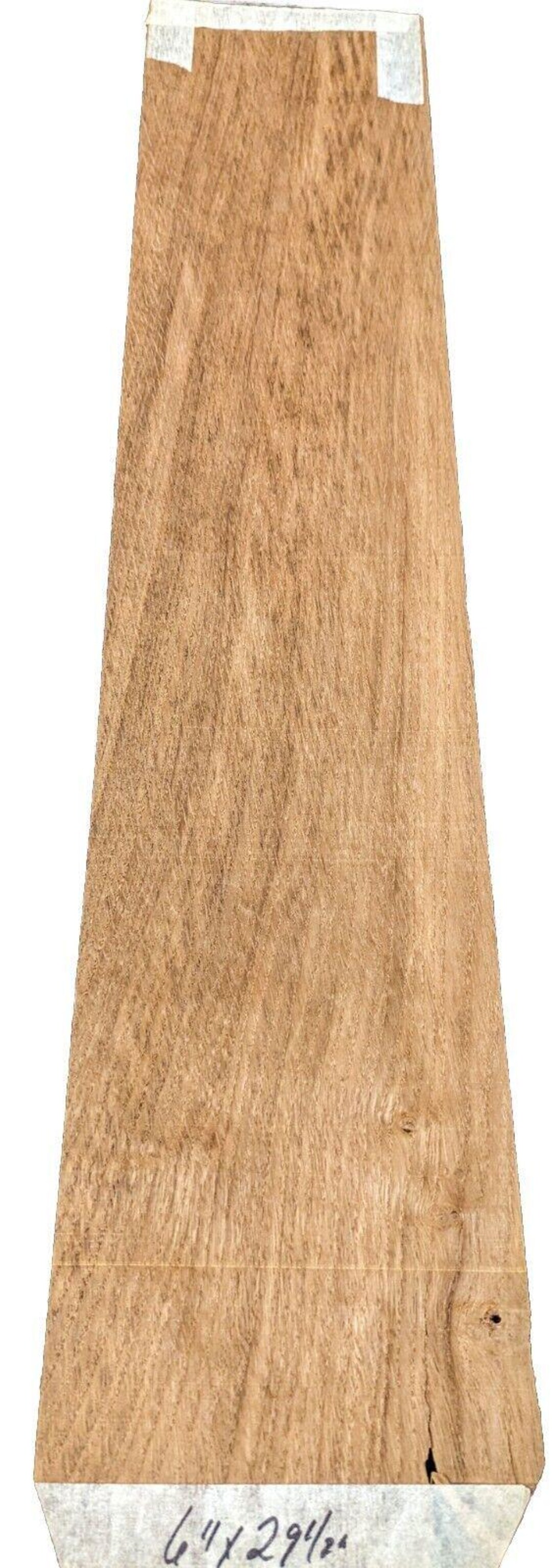 Oak Brown English Flake Figured Wood Veneer 6" X 30" Raw No Backing 1/ ...