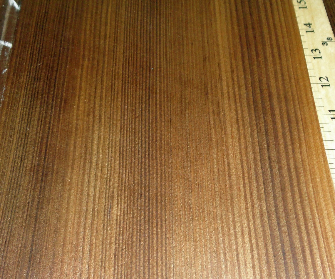 Fumed Larch Wood Veneer 8 X 55 Raw No Backing | Etsy