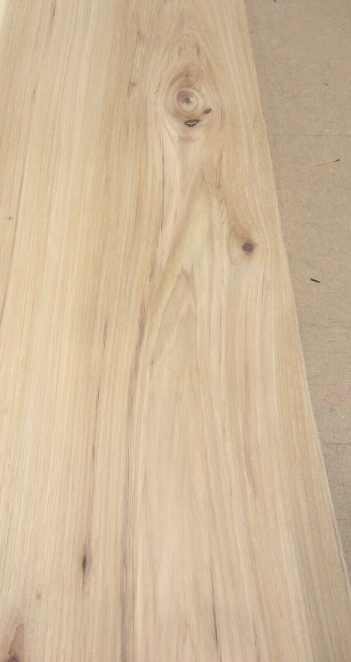 Hickory Rustic Planked Knotty Pecan Wood Veneer 9.5 X | Etsy