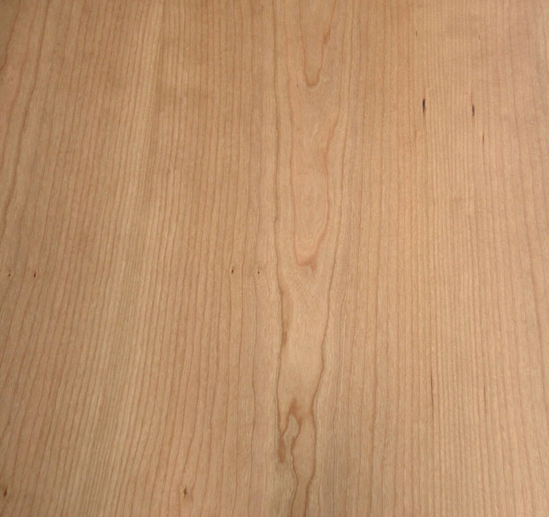 Finished Cherry Wood Veneer Sheet 24 X 24 With Wood Backer | Etsy