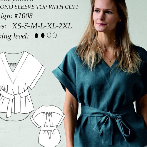 Coverall PDF Sewing Pattern Unisex Sizes XS-L - Etsy