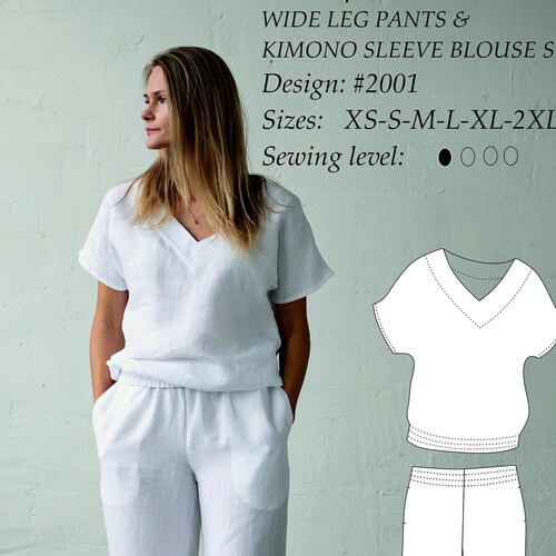 Coverall PDF Sewing Pattern Unisex Sizes XS-L - Etsy