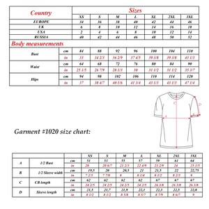 T-shirt Digital Sewing PDF Pattern Suggested for Beginners Sizes XS-2XL ...