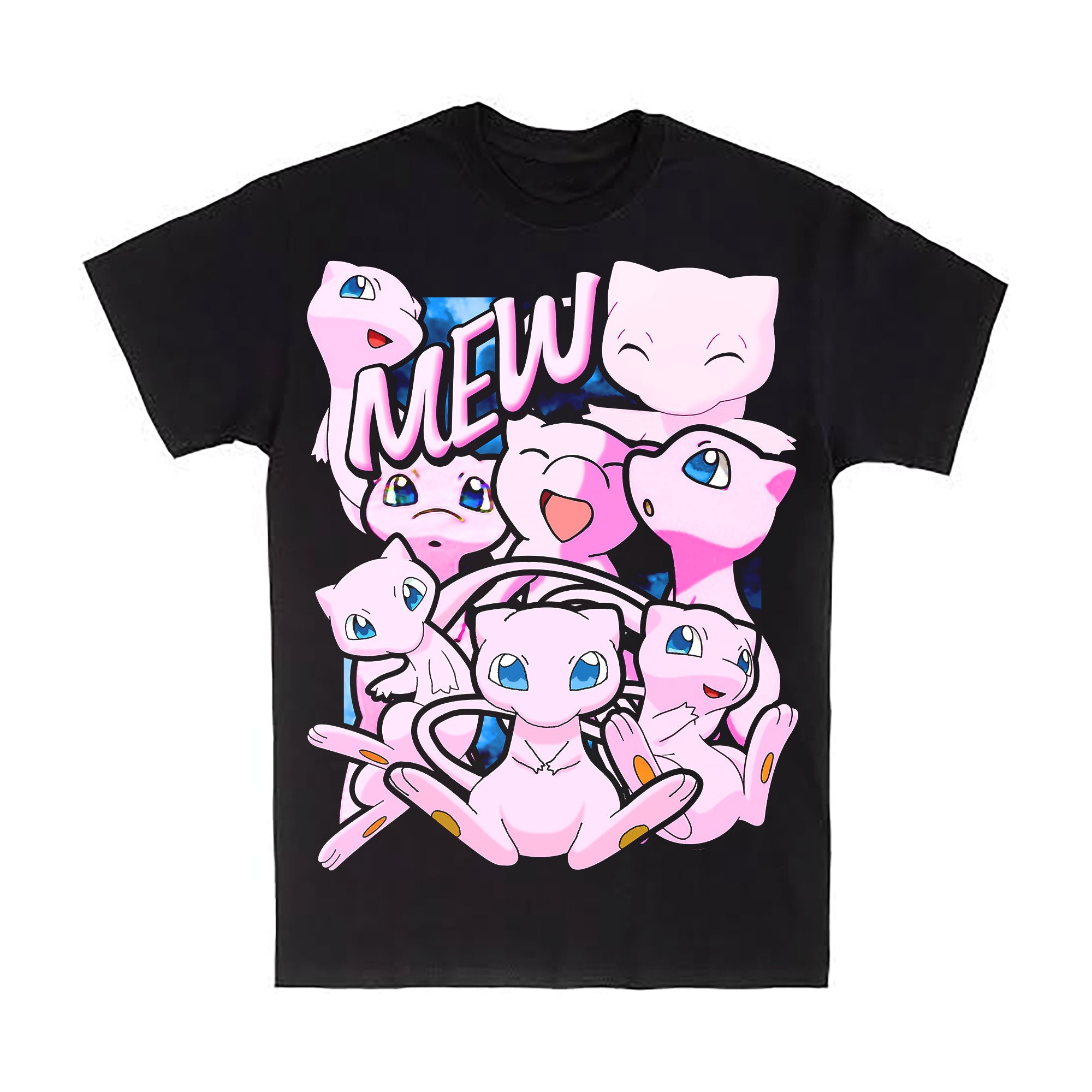 Mew Pokemon Custom T Shirt Unisex Mens & Women's Style | Etsy