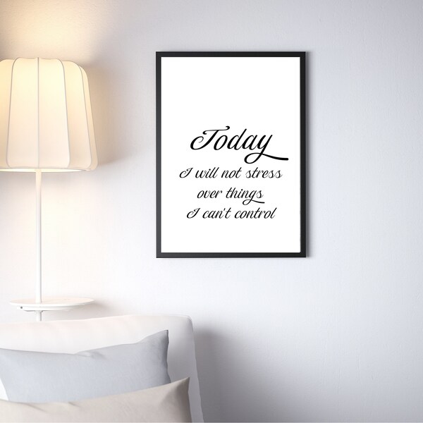 Things I Cant Control Poster - Etsy