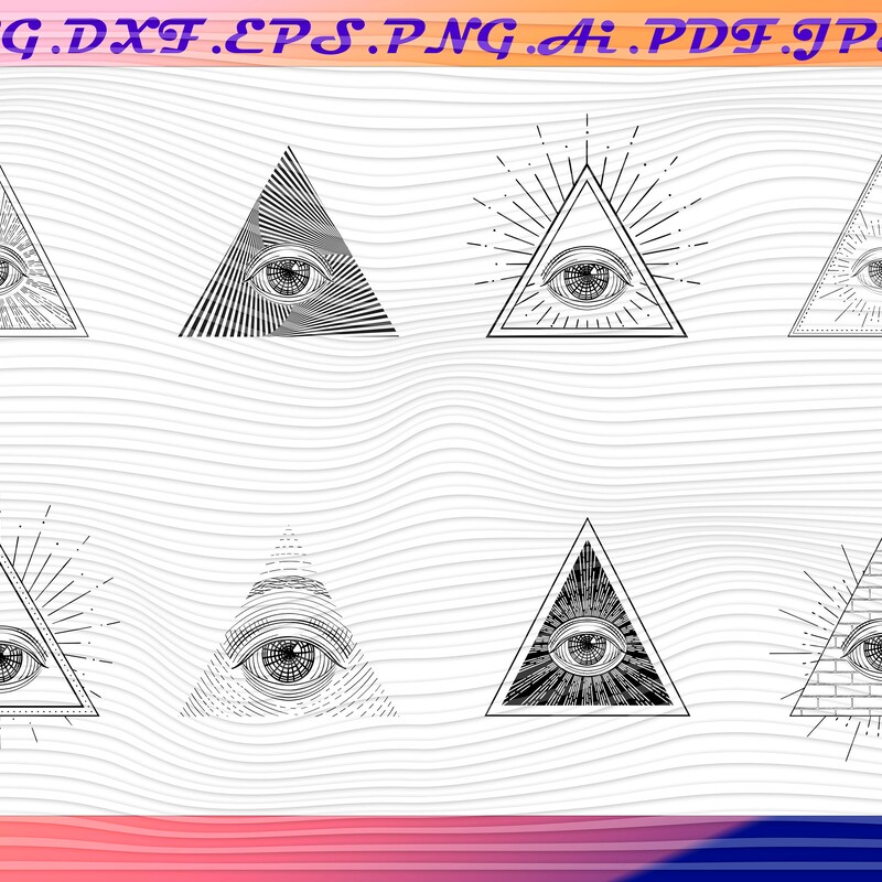 All Seeing Eye Svg - Etsy