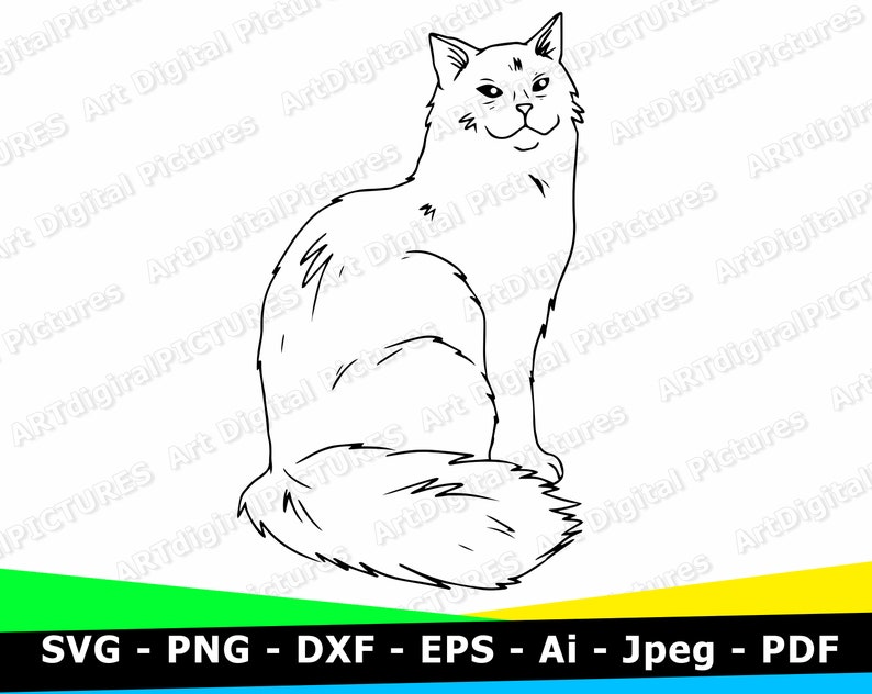 Cats Svg Animal Svg Pet Svg Wildcat Svg Kitten Svg - Etsy