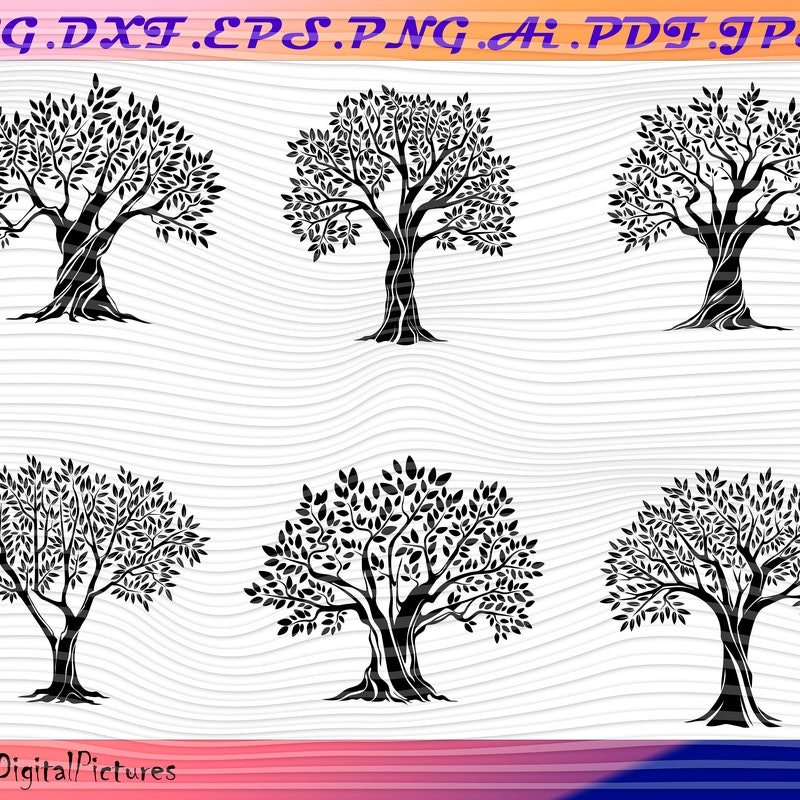 Tree Svg - Etsy