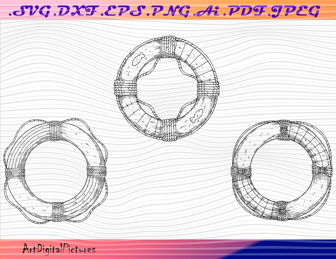 Lifebuoy Svg Lifering Svg Lifesaver Svg Lifebuoy Cut Files - Etsy