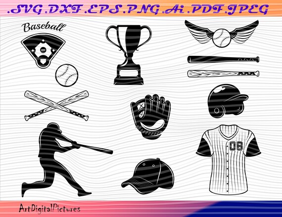 13 Baseball Svg Baseball Bat SVG Softball SVG Digital - Etsy