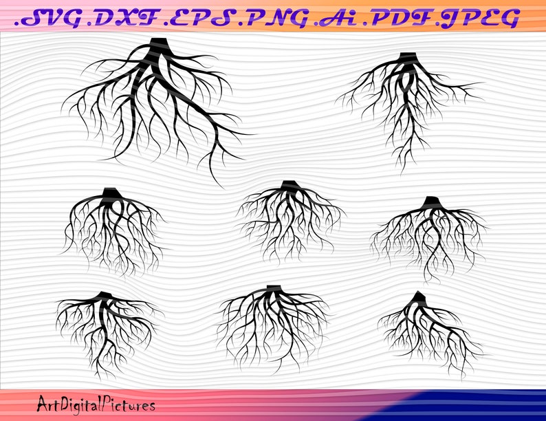 Roots SVG Tree Roots Svg Family Svg Roots Digital Download - Etsy