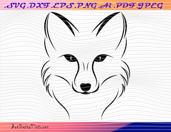 Fox Face Svg Fox SVG Bundle Foxes Clipart Emotional Fox | Etsy
