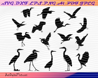 Lark Bird SVG Files Bundle, Flying Bird SVG, Sitting Bird SVG ...