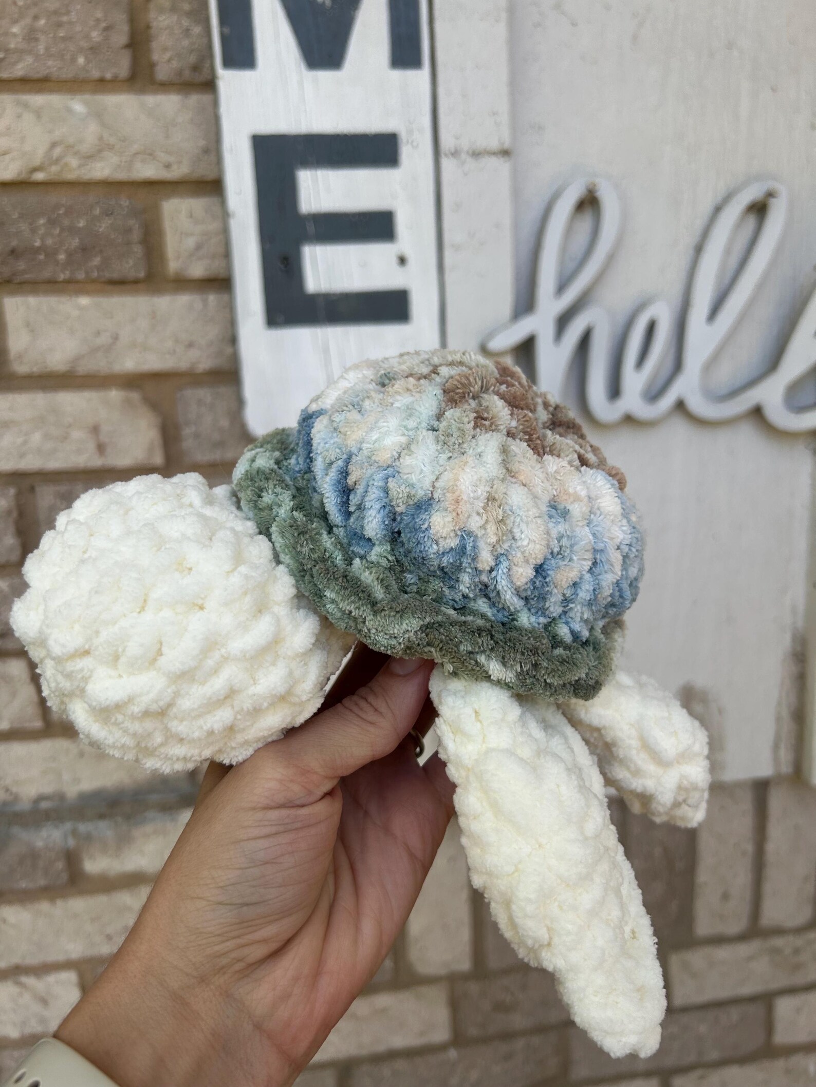 Jumbo Crochet Sea Turtle - Etsy