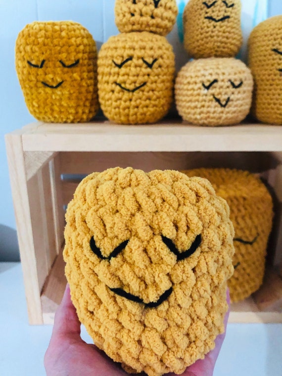 Handmade Amigurumi Mini Tater Tot - Etsy