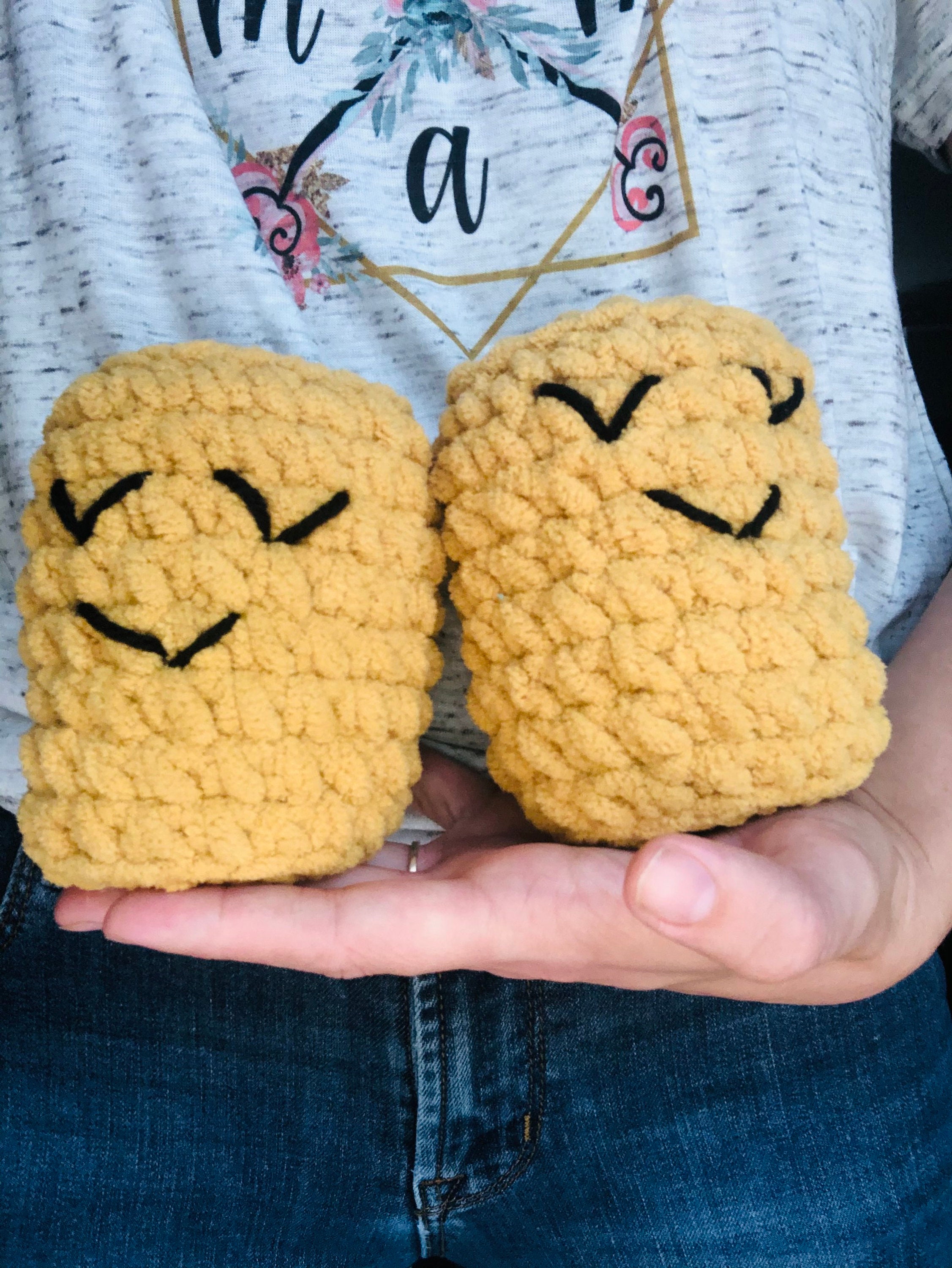 Handmade Amigurumi Mini Tater Tot - Etsy