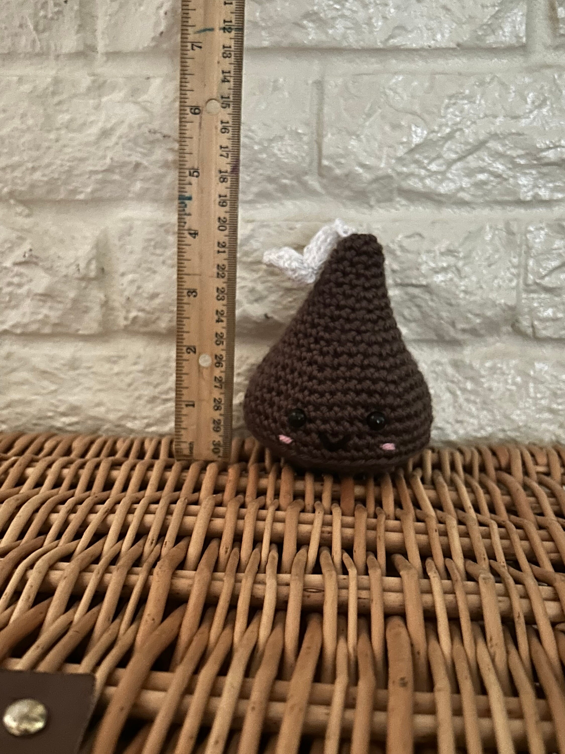 Handmade Crochet Amigurumi Chocolate Kiss - Etsy