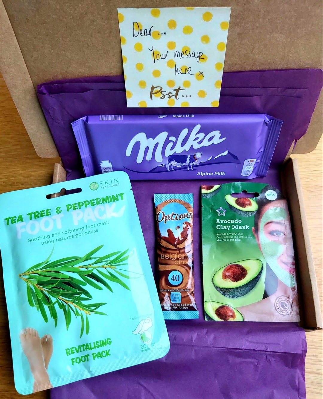 Teacher Gift, Mini Pamper Box, Gift Box, Hug in a Box, Pamper, Relaxing ...