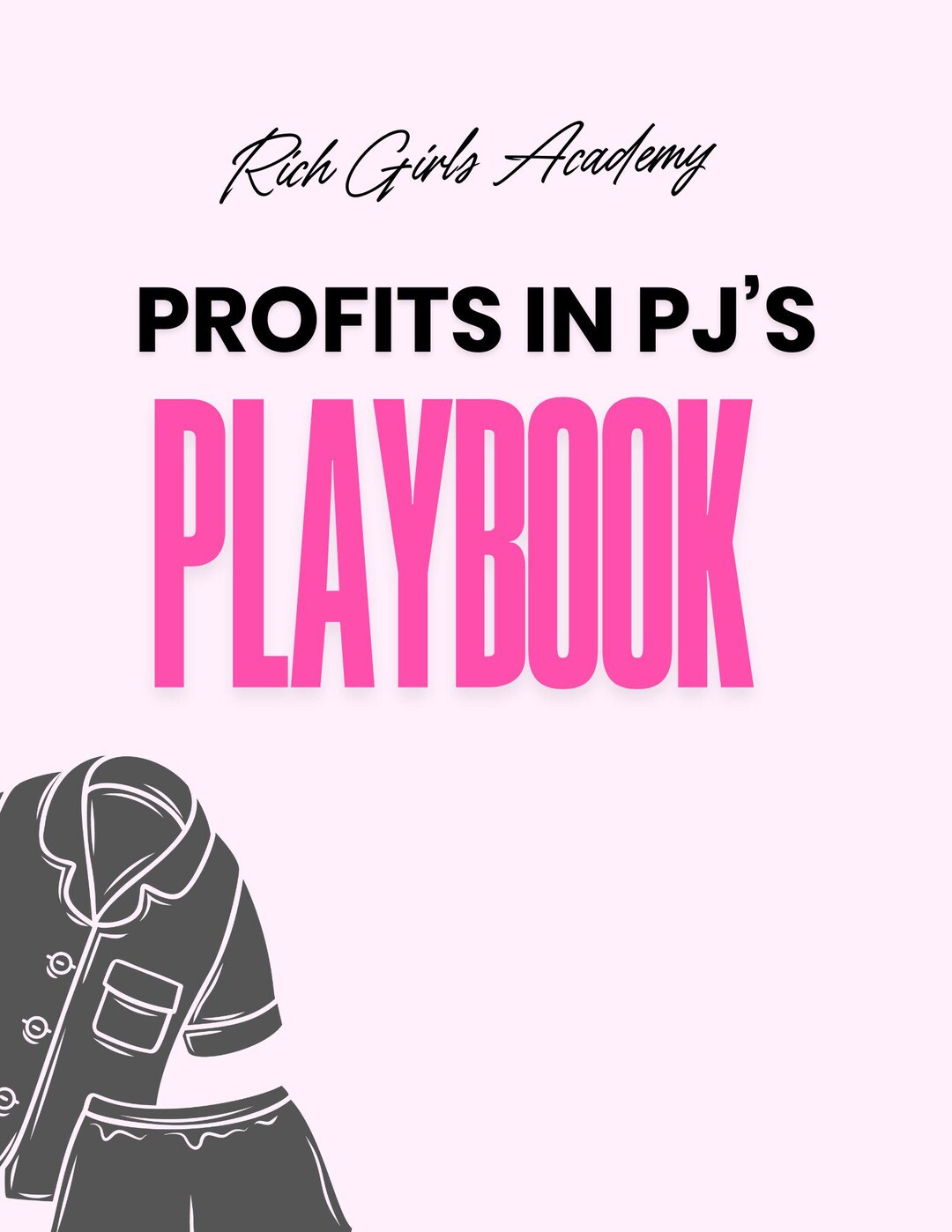 Profit in Pj's Playbook With PLR and MRR Rights - Etsy