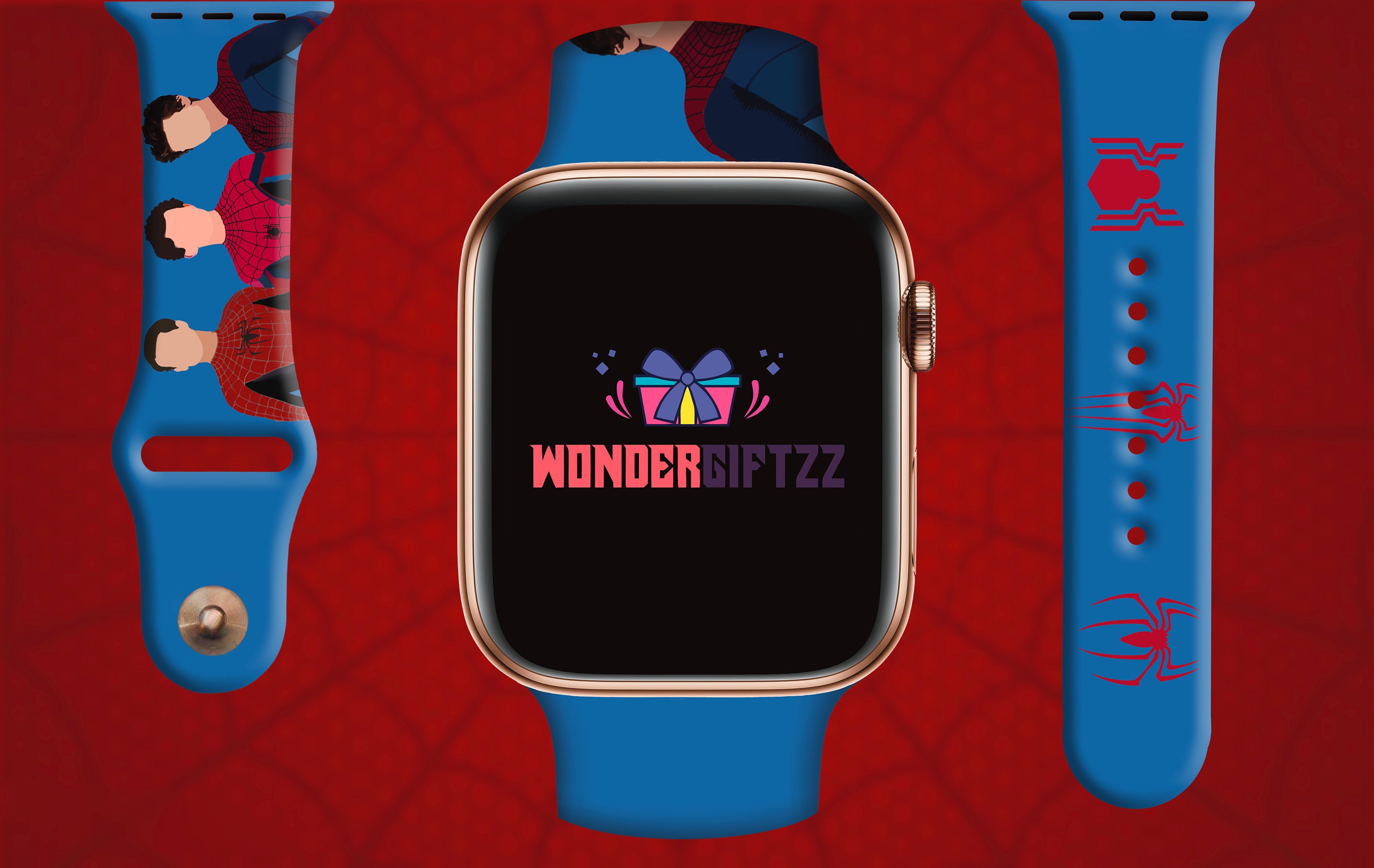 Spiderman Apple Watch Band Disney Apple Watch Apple Watch - Etsy