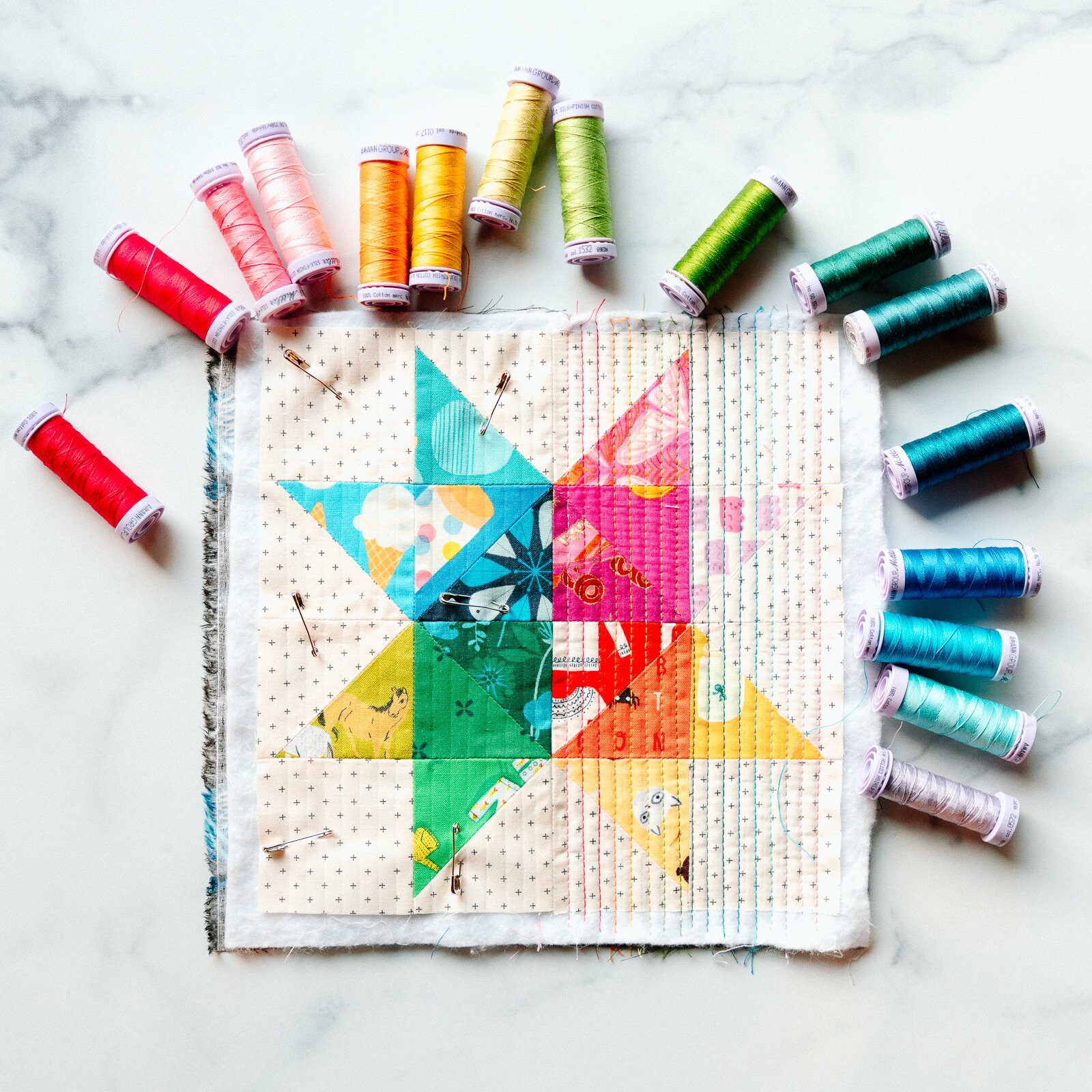 Tetra Star Mini Quilt Pattern by Mommy and Me Quilt Co (PDF Download ...