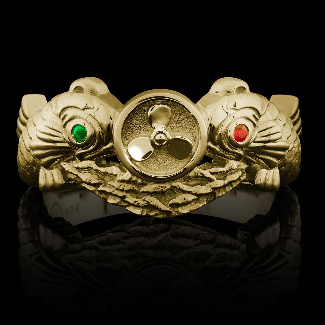 Navy Machinest Mate Ring - Etsy