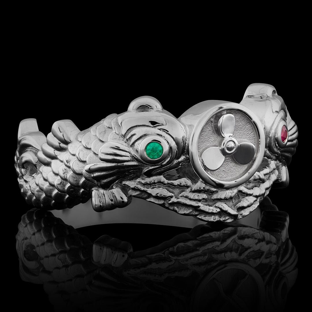 Navy Machinest Mate Ring - Etsy