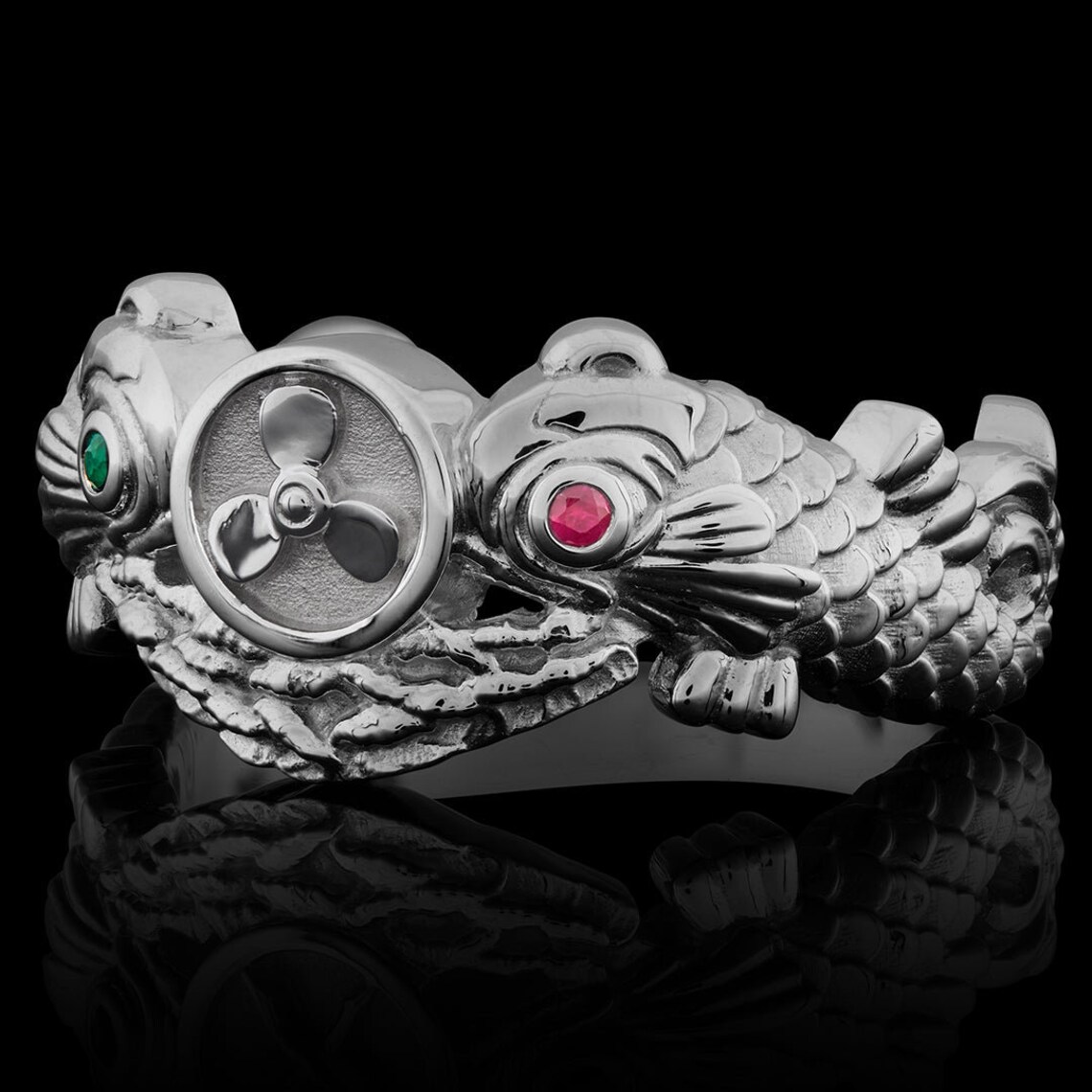 Navy Machinest Mate Ring - Etsy