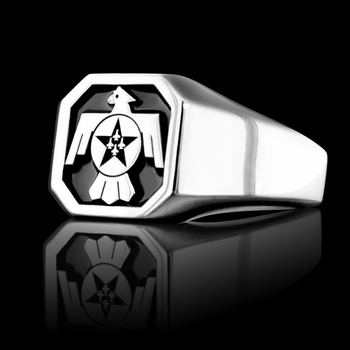 Usaf Tbirds Ring - Etsy