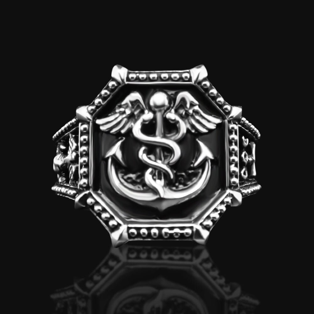 Navy Corpsman Ring - Etsy