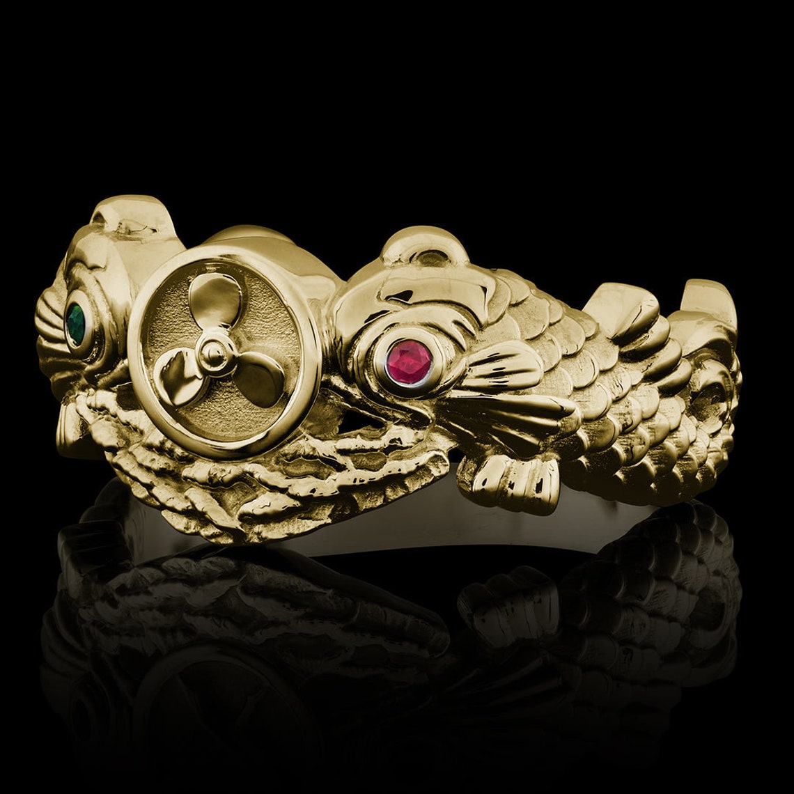 Navy Machinest Mate Ring - Etsy