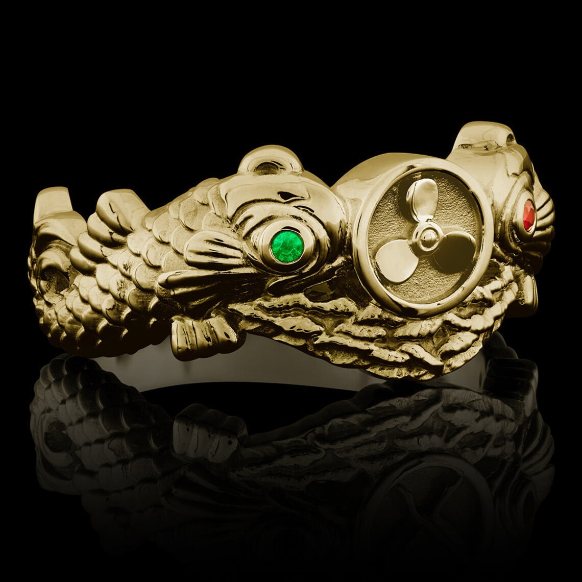 Navy Machinest Mate Ring - Etsy
