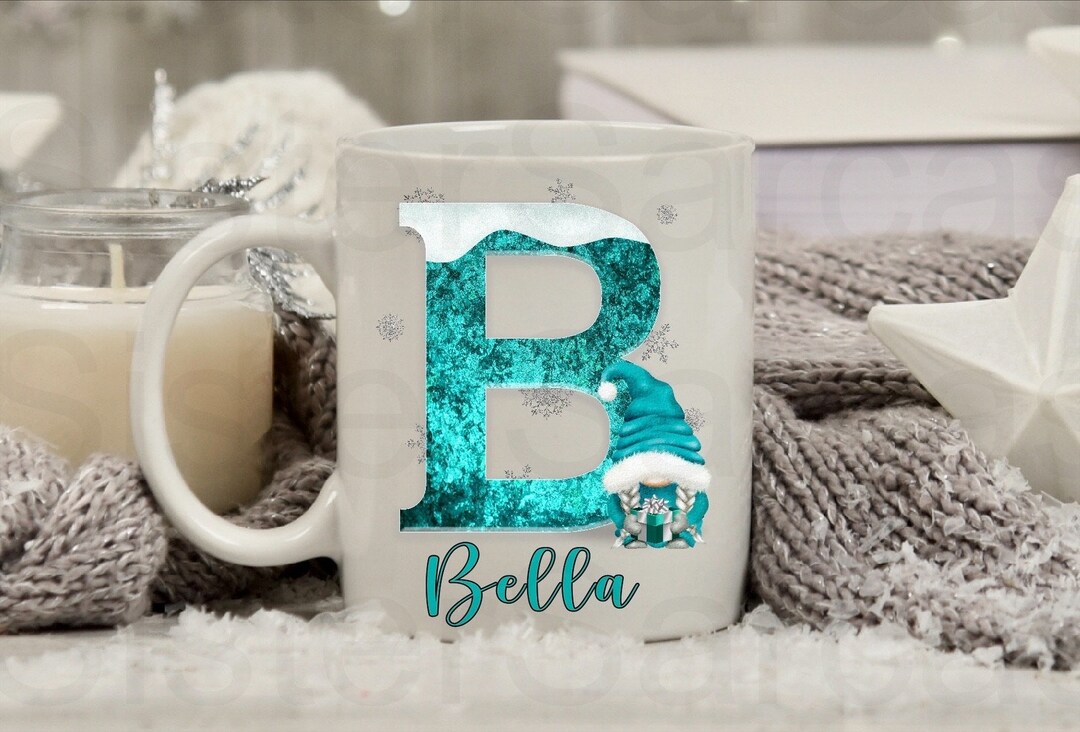 Personalised Kids Girls Christmas Gonk Mug Cup Daughter Keepsake Gift ...