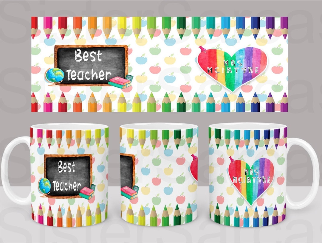 Best Teacher Personalised Gift End of Year Term Christmas Gift Thank ...