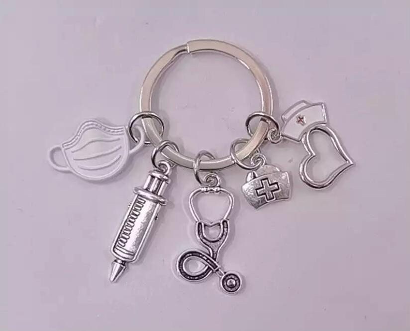 Nurse Keyring Keychain Novelty NHS Love Careworker Caregiver - Etsy