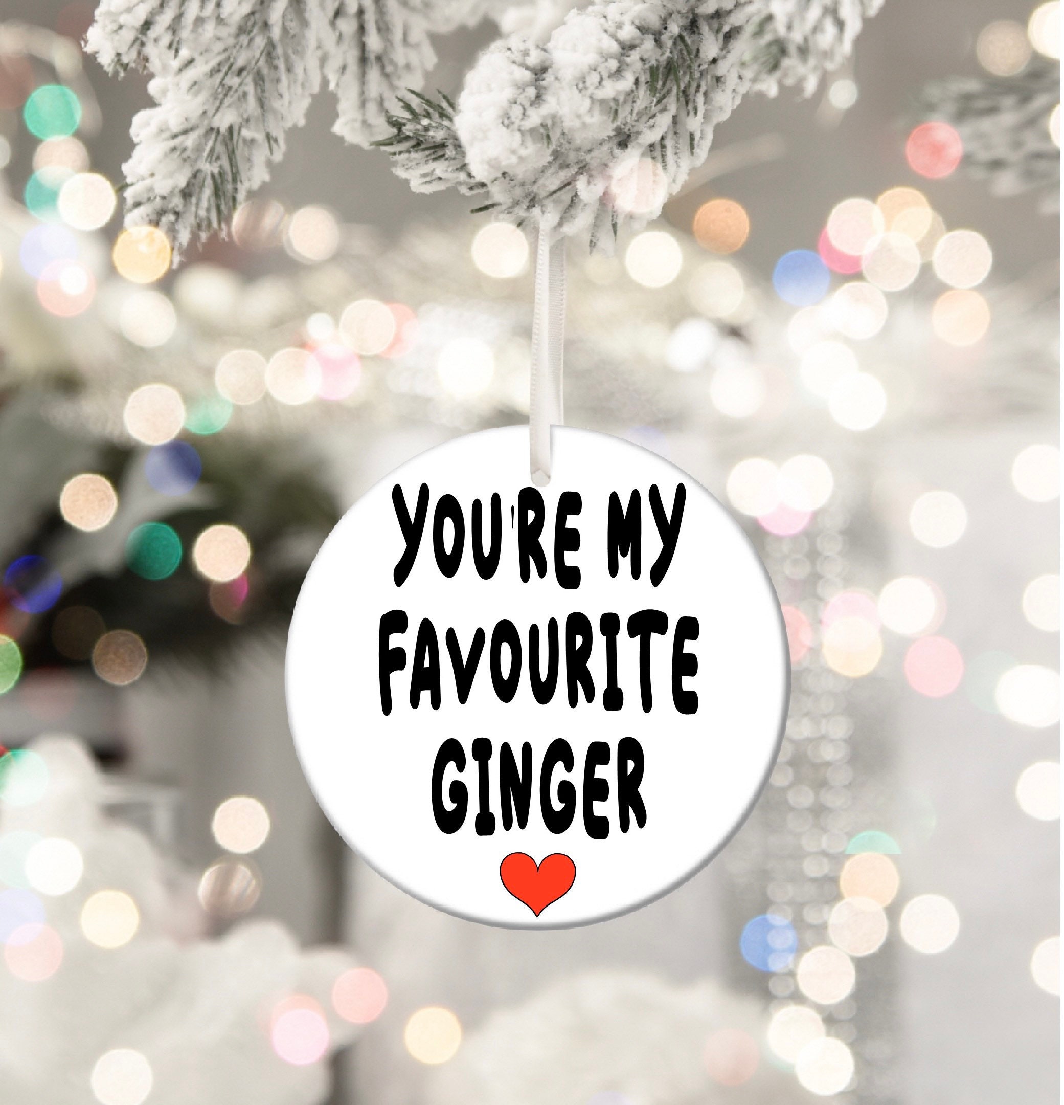 My Favourite Ginger Funny Son Dad Grandad Papa Personalised | Etsy