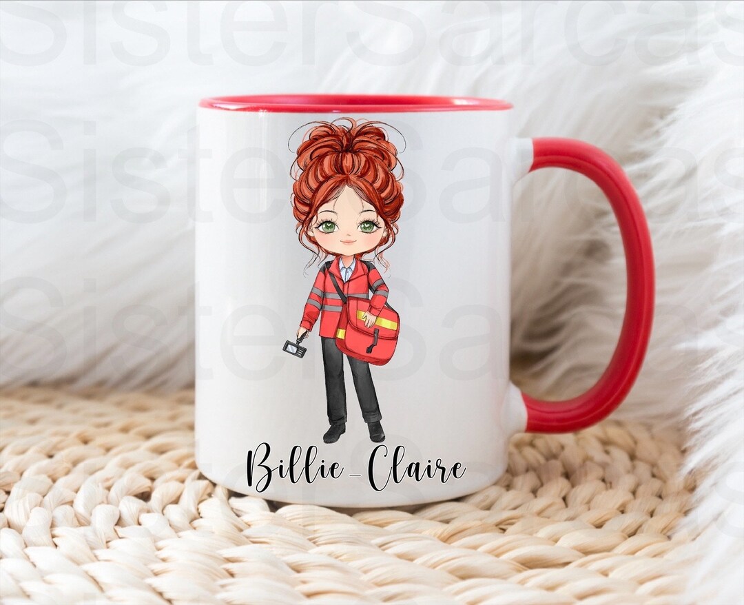 Personalised Postwoman Postie Christmas Birthday Gift Present Cup Mug ...