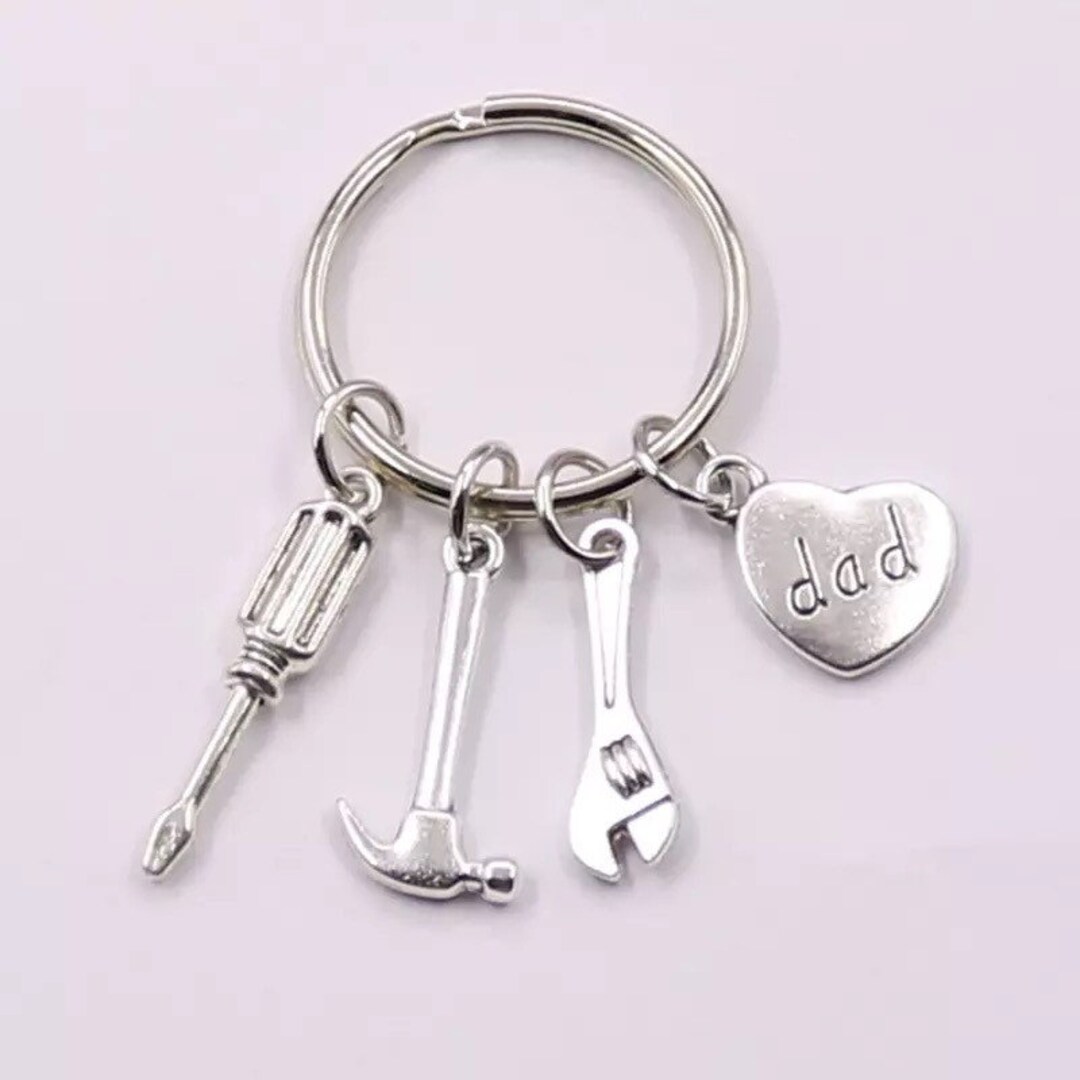Dad Grandad Joiner Plumber Handy Man DIY Keyring Keychain - Etsy