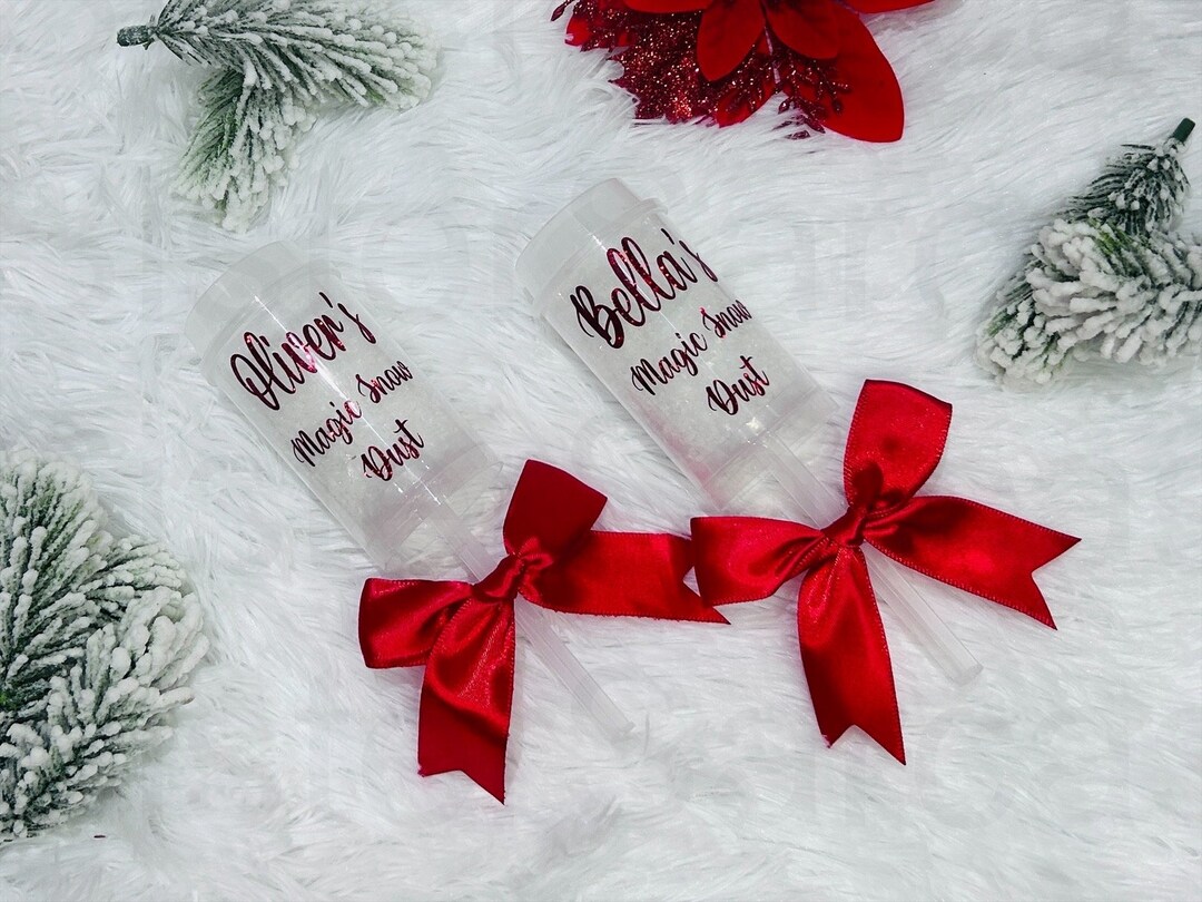 Personalised Christmas Snow Popper Childrens Christmas Gift - Etsy UK