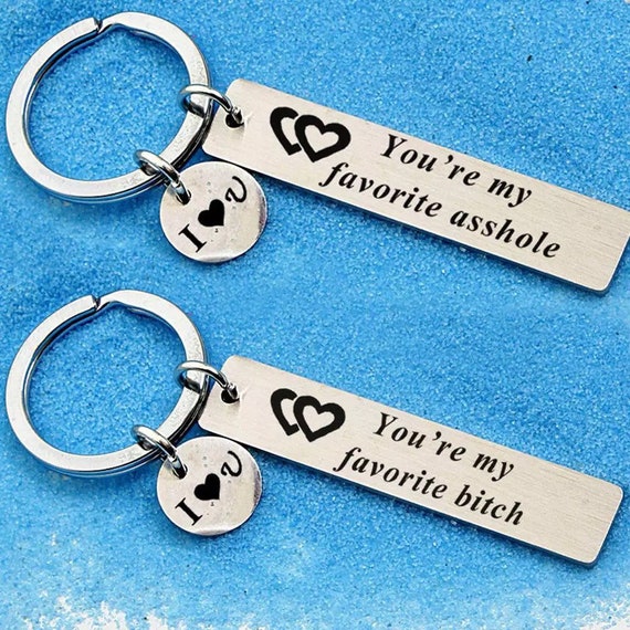 Youre My Favourite ... Rude Funny Keyring Keychain | Etsy UK