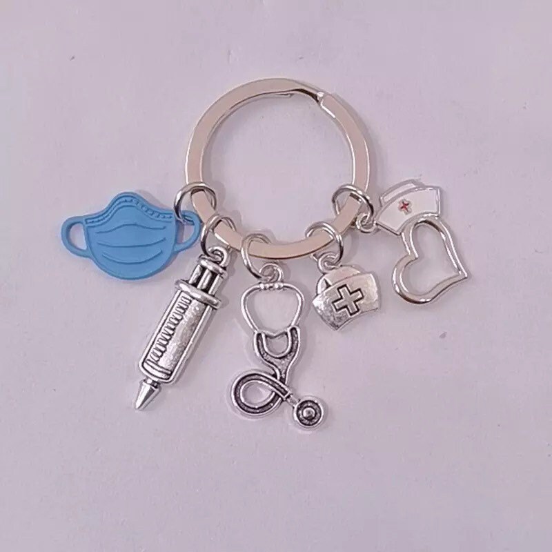 Nurse Keyring Keychain Novelty NHS Love Careworker Caregiver - Etsy
