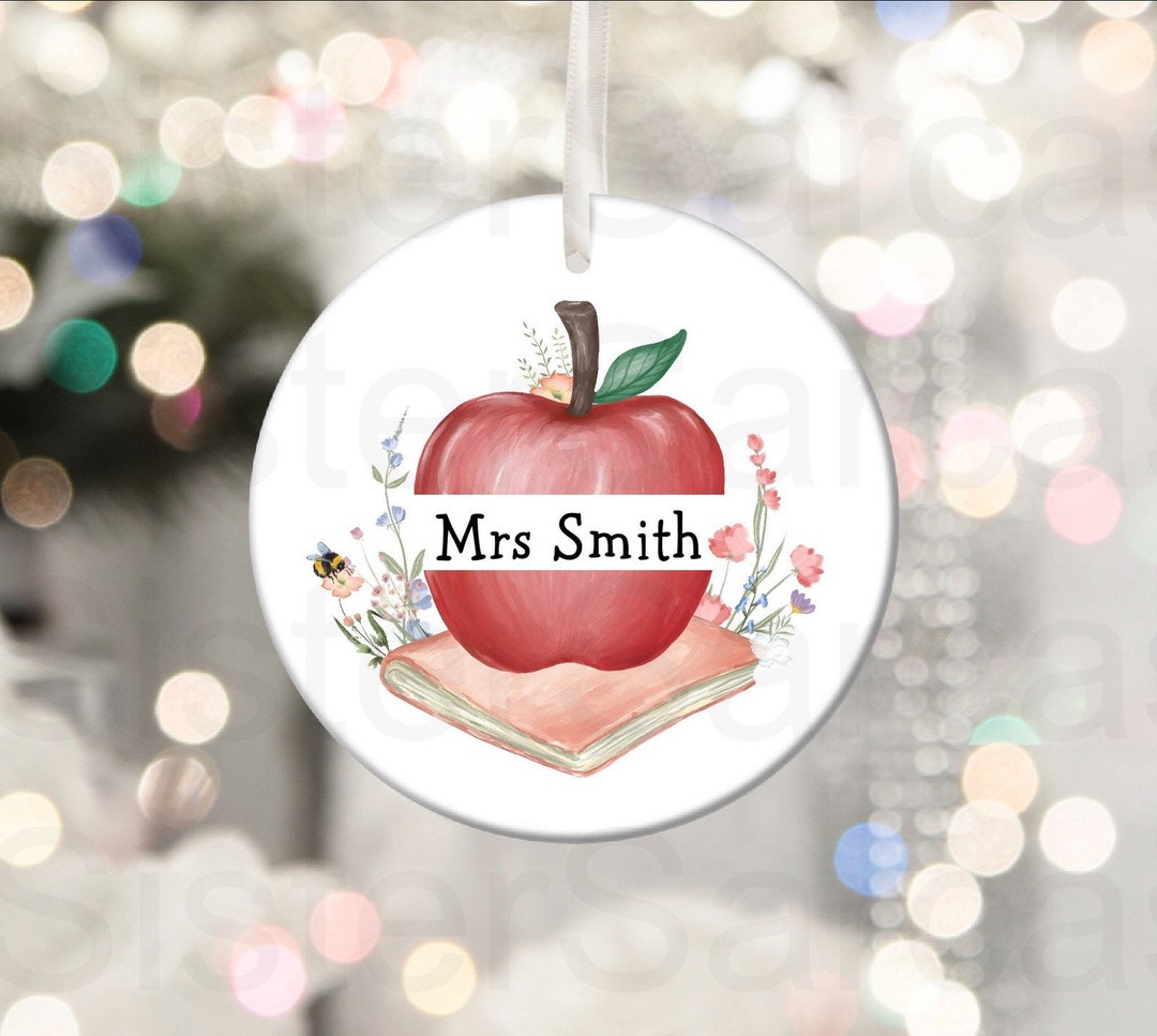 Personalised Teacher Gift, Preschool Teacher, Playgroup Teacher, Leaver ...